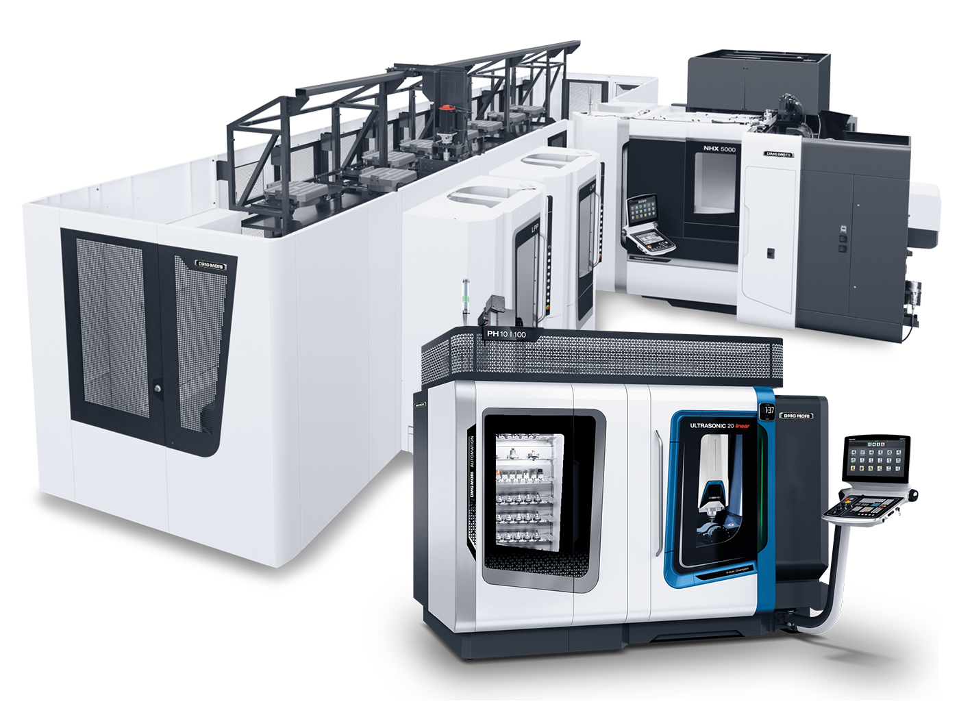 Lineer Depolama Sistemi - DMG MORI'nin lineer depolama otomasyon sistemleri - DMG MORİ Turkey